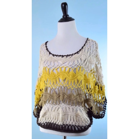 Ryu | Tops | Ryu Crochet Top Medium New | Poshmark